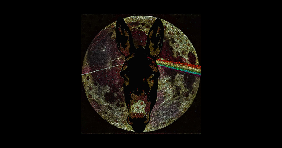 Donk side of the moon - Cutup - Sticker | TeePublic