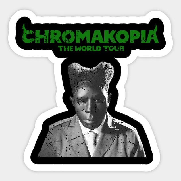 chromakopia world tour - Chromakopia - Sticker | TeePublic