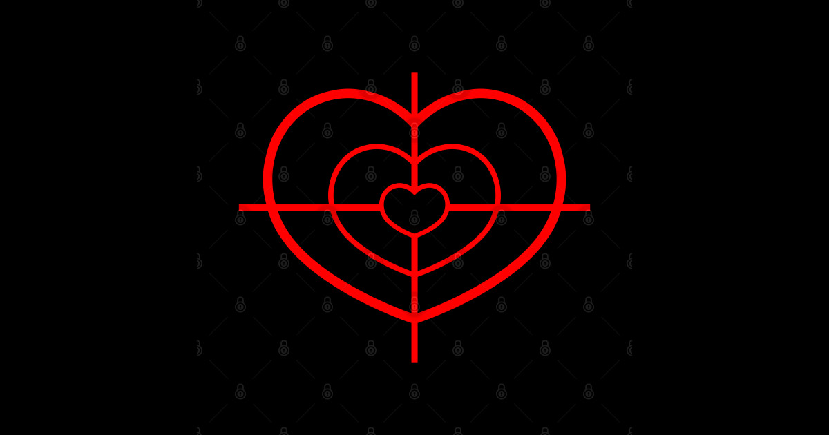 Heartscope - Valentines Day - Sticker | TeePublic