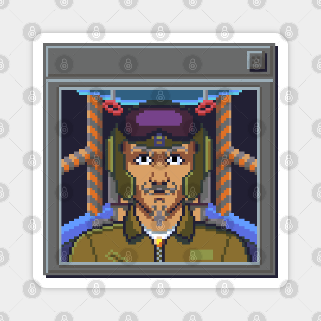 Commodore Arthur Tam'ka - Videogames - Magnet | TeePublic