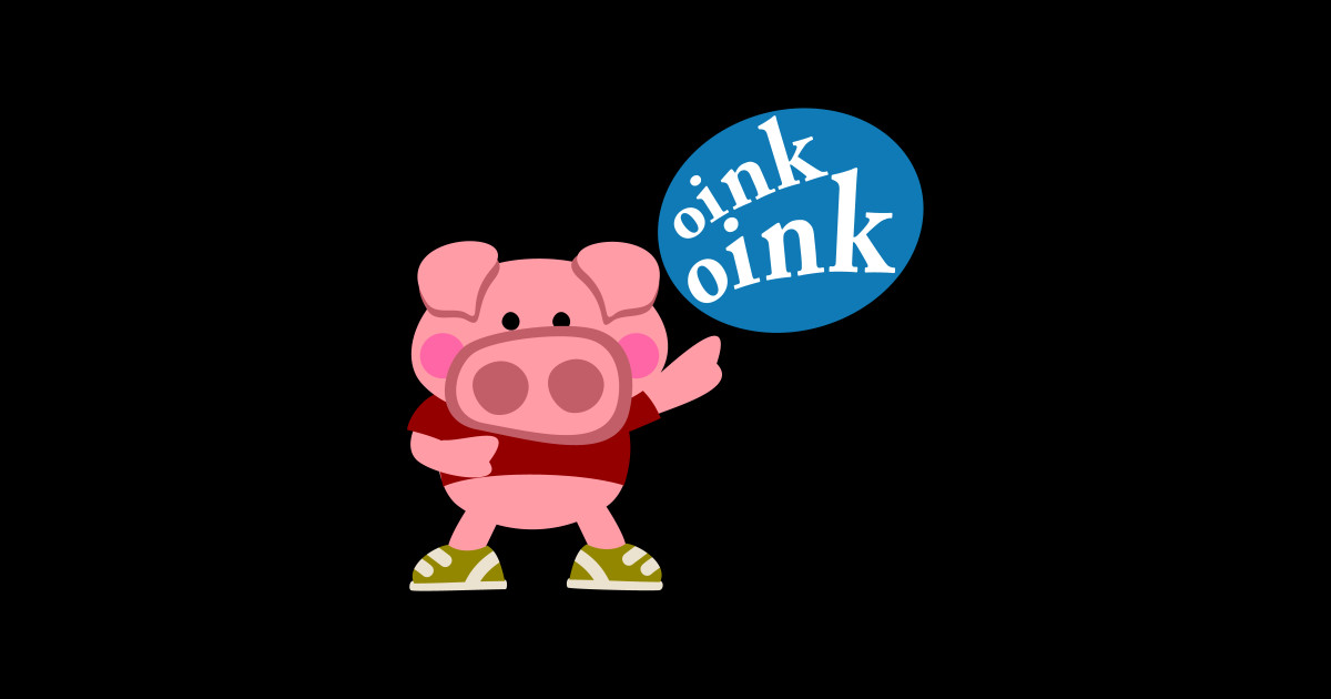 Piggy - Pig - Posters and Art Prints | TeePublic