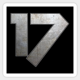 number 17 logo