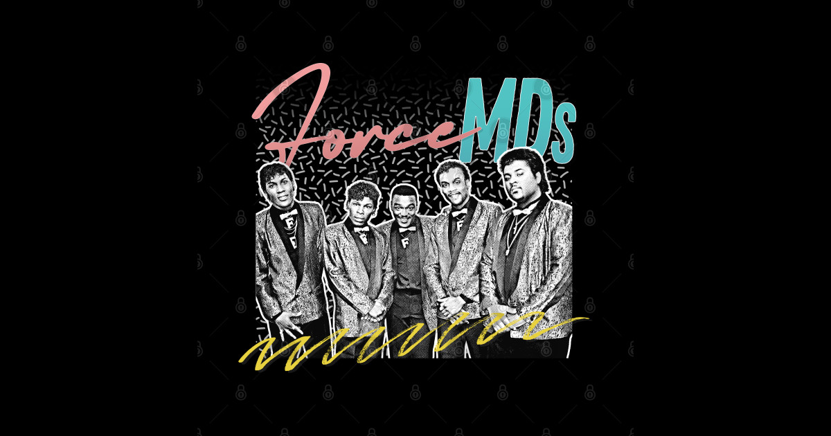 Force MDs ---- New Jack Swing Fan Design - Force Mds - Sticker | TeePublic