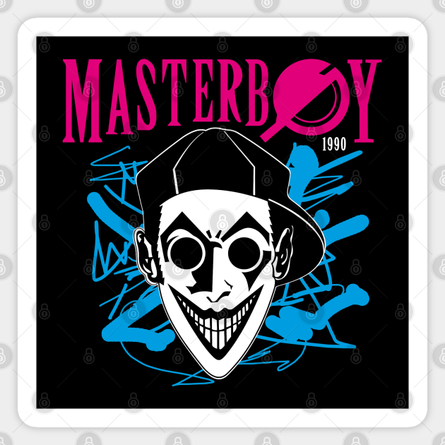 MASTERBOY - dance music 90s - Masterboy - Sticker | TeePublic
