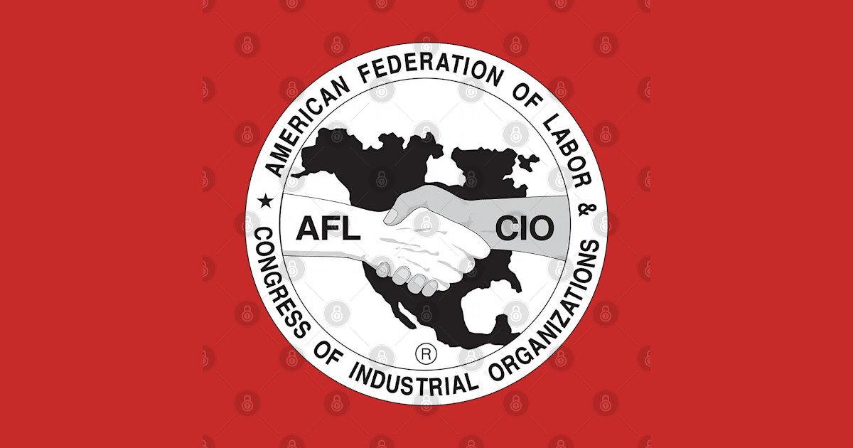AFL CIO union logo - Afl Cio - T-Shirt | TeePublic