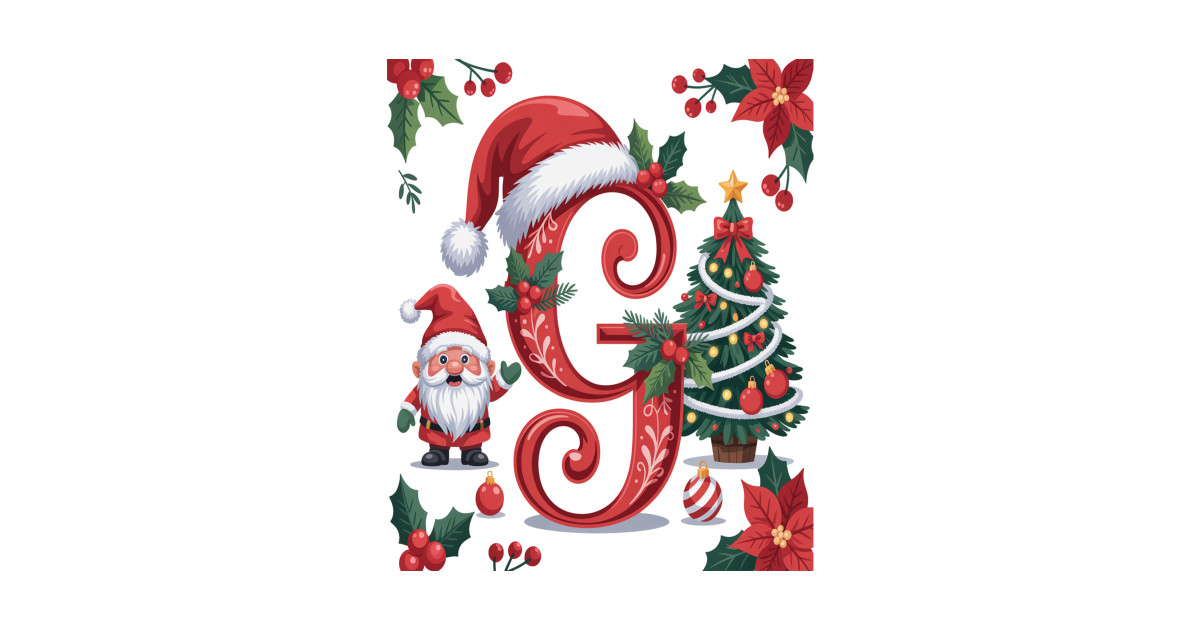 Gnome Christmas Alphabet , Holiday - Gnome Christmas Alphabet Holiday ...