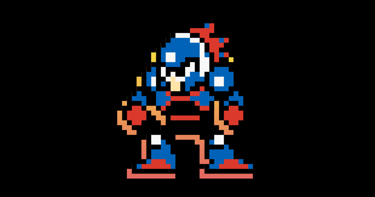 8-bit Blastman - Blastman - Sticker | TeePublic