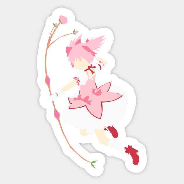Kaname Madoka - Madoka Magica - Sticker | TeePublic