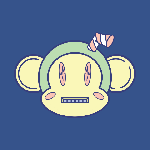 Monkey - Bot Headshot - Monkey - T-Shirt | TeePublic
