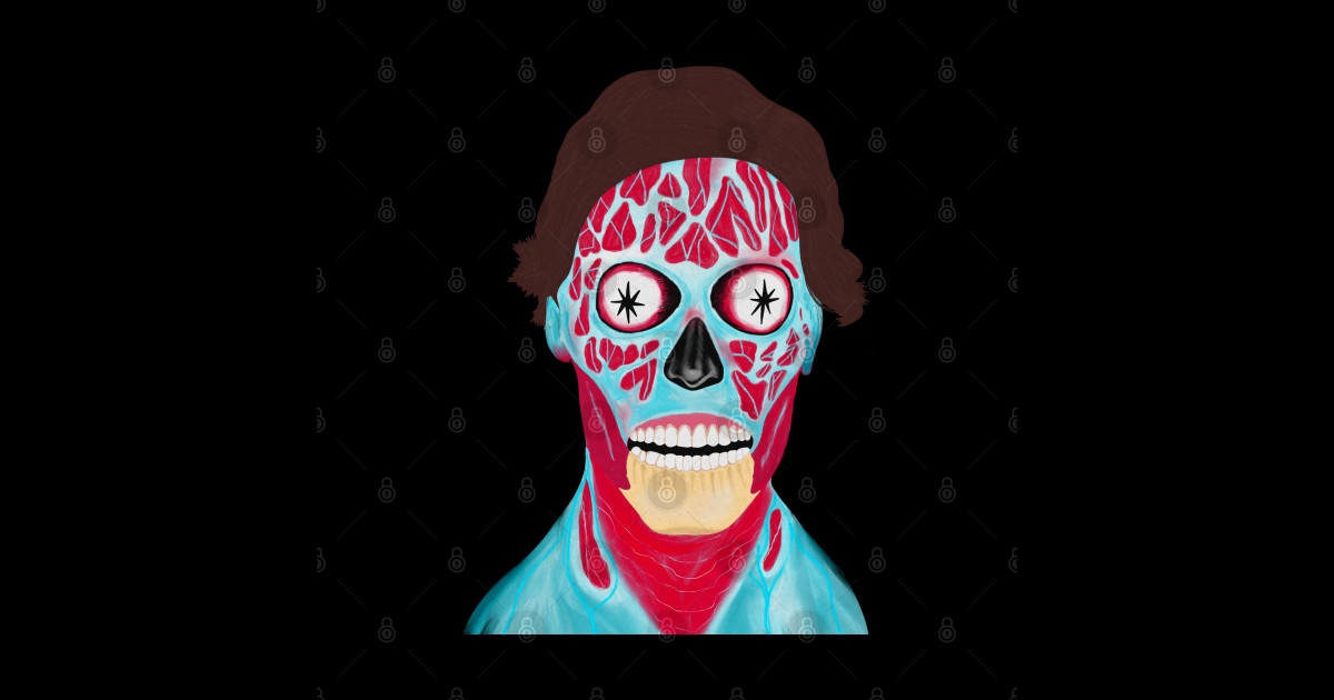 They Live - They Live - Sticker | TeePublic