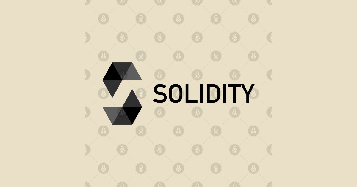 Solidity Programming Logo - Solidity - T-Shirt | TeePublic
