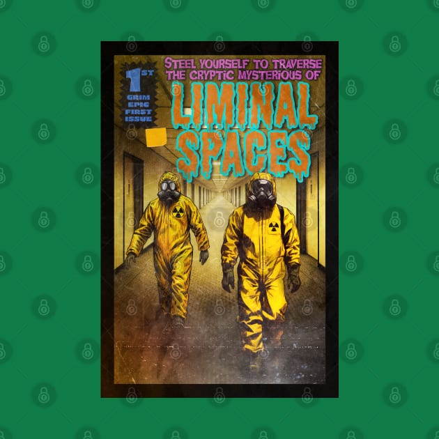 Liminal Spaces Retro Magazine Design - Liminal Space - T-Shirt | TeePublic
