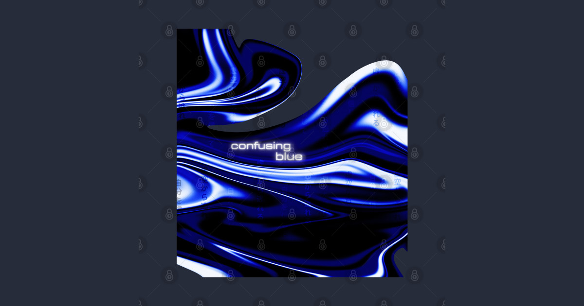 Blue Vintage Cybercore - Cybercore - T-Shirt | TeePublic