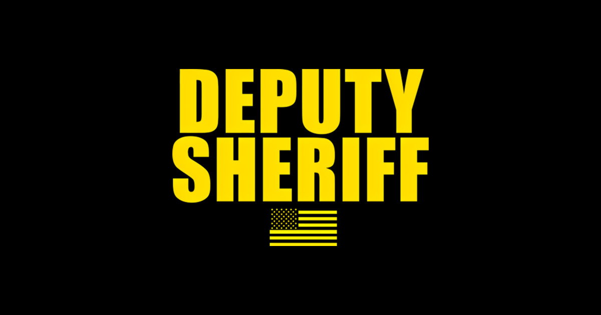 Deputy Sheriff Uniform - Deputy Sheriff Uniform - Sticker | TeePublic
