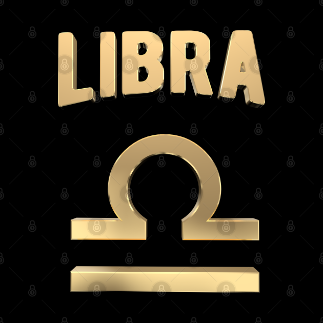 Gold Zodiac Sign Libra Born in October Gift - Libra Zodiac - Pin ...