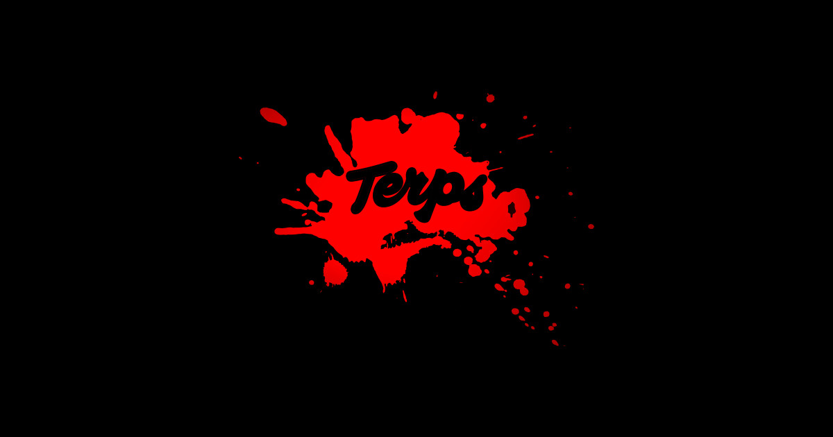 Terps In Our Blood - Terps - Sticker | TeePublic