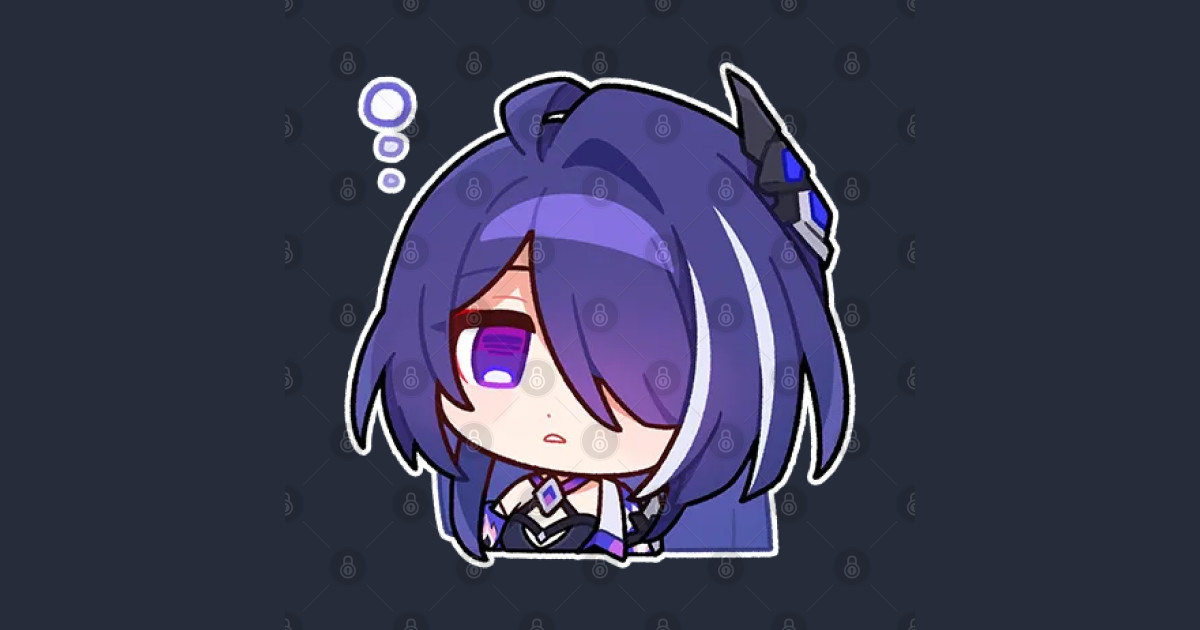 Honkai Star Rail Chibi Acheron 2 - Honkai Star Rail - T-Shirt | TeePublic