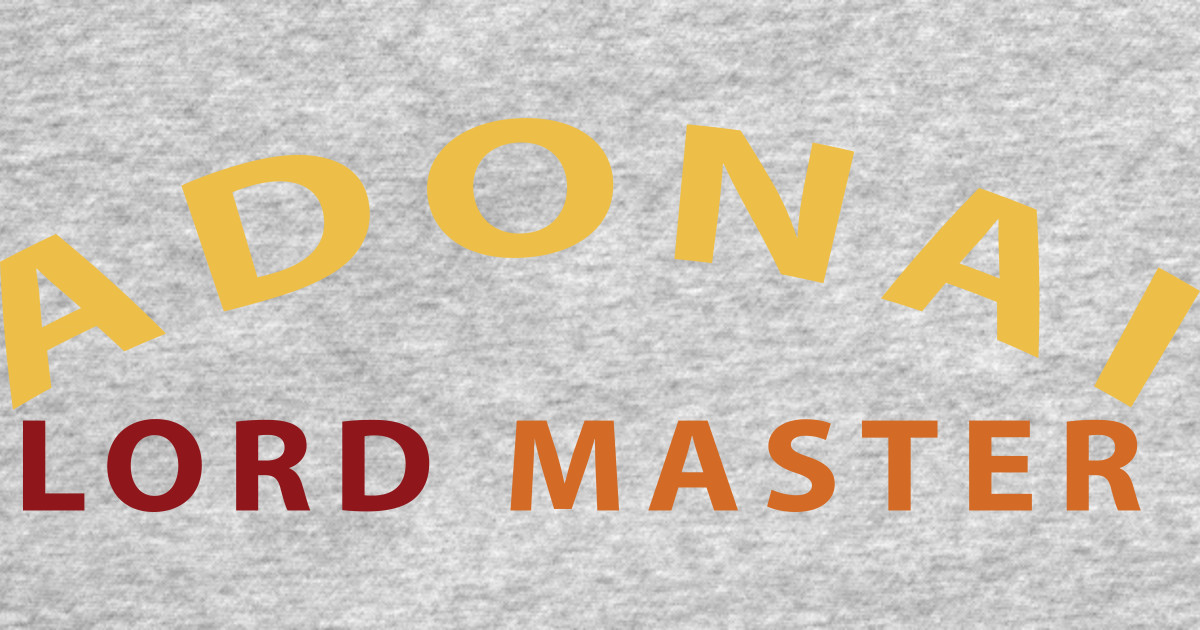 Adonai Lord Master Inspirational Christian - Jesus Name - Hoodie ...