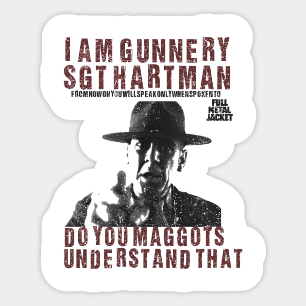 Full Metal Jacket - Full Metal Jacket - Sticker | TeePublic