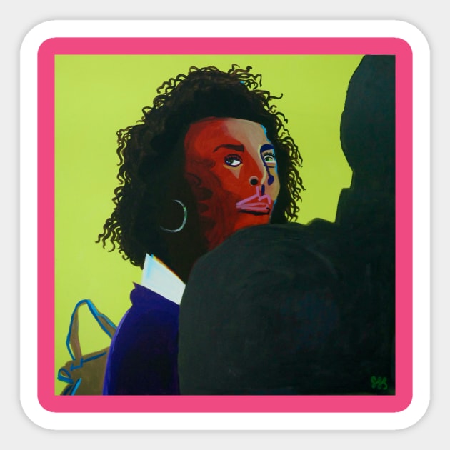 Major Side-eye - Side Eye - Sticker | TeePublic