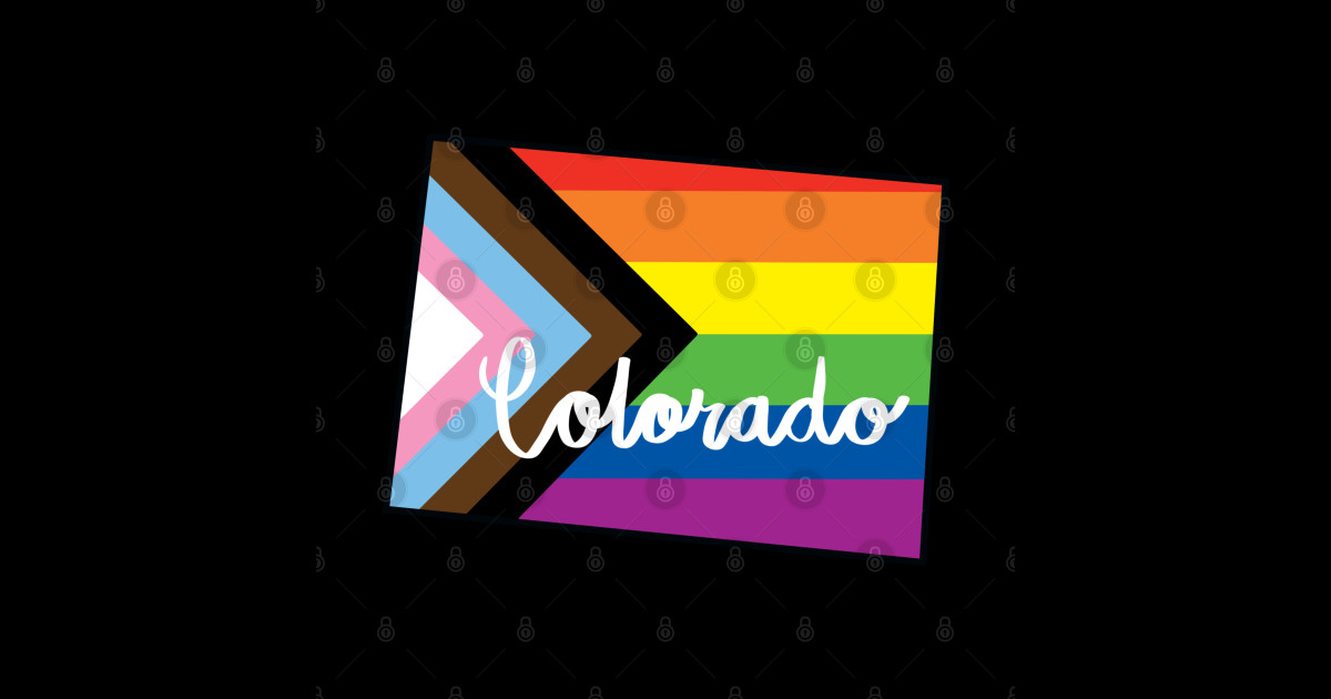 Colorado Pride - Pride - Sticker | TeePublic