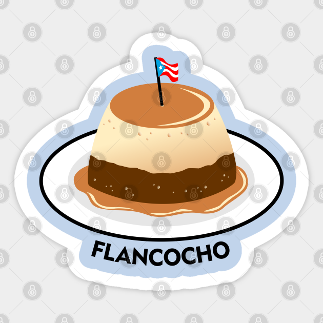 Chocoflan Sticker Stickers, Labels & Tags Stickers etna.com.pe