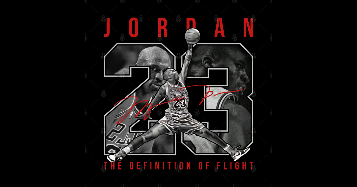 Michael Jordan 23 - Michael Jordan 23 - Sticker | TeePublic