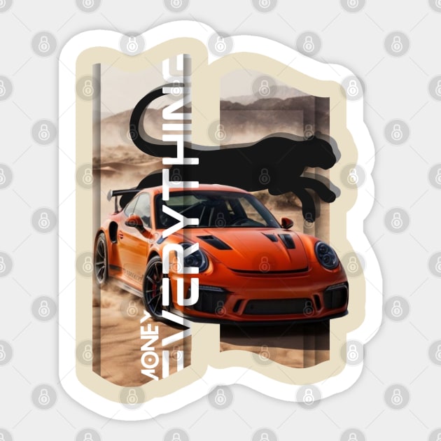 Porsche 911 GT3 - Porsche - Sticker | TeePublic