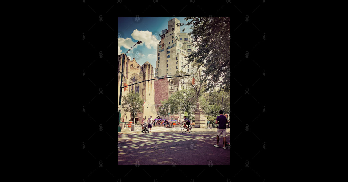 Central Park, Manhattan, New York City - Central Park - Sticker | TeePublic
