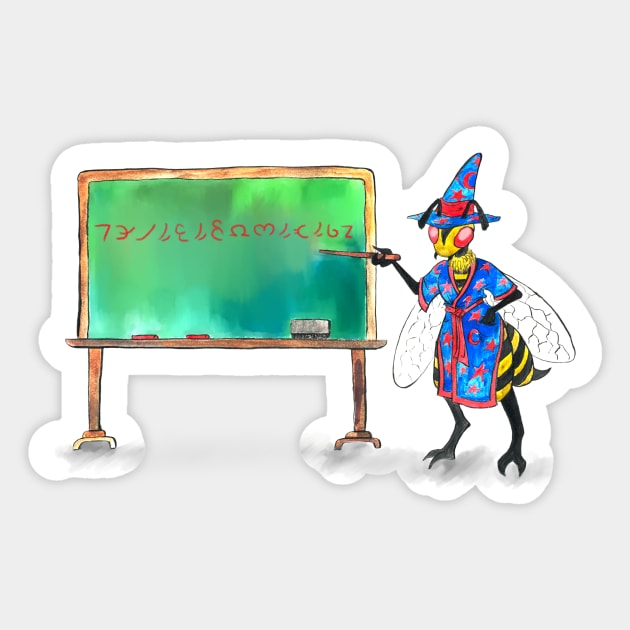 Spelling Bee - Bee - Sticker | TeePublic
