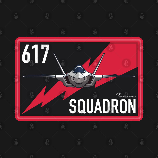 RAF 617 Squadron Dambusters - Raf F 35 617 Sqn - T-Shirt | TeePublic