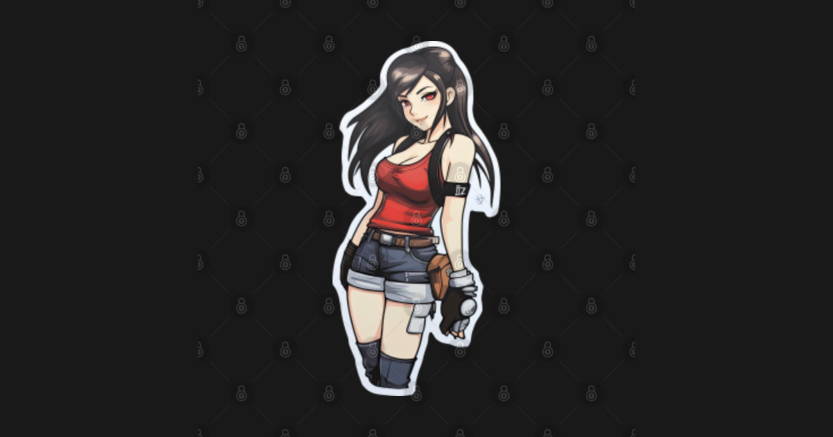 Final Fantasy 7 - Tifa Lockhart - Tifa - T-Shirt | TeePublic