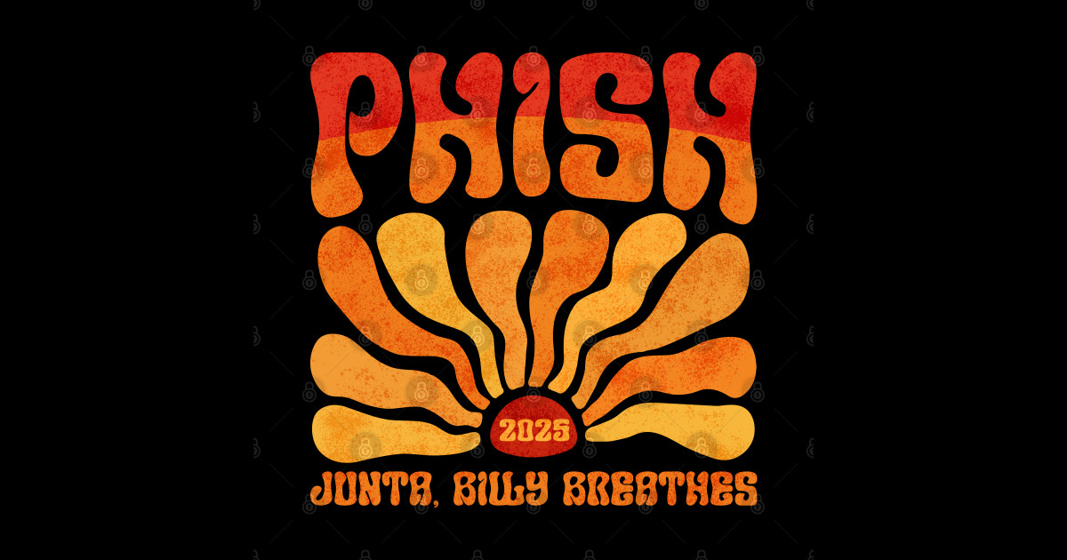2025 Vintage Phish BACK - Phish - Sticker | TeePublic