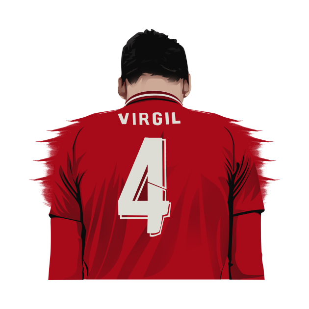 VVD - Virgil Van Dijk - T-Shirt | TeePublic