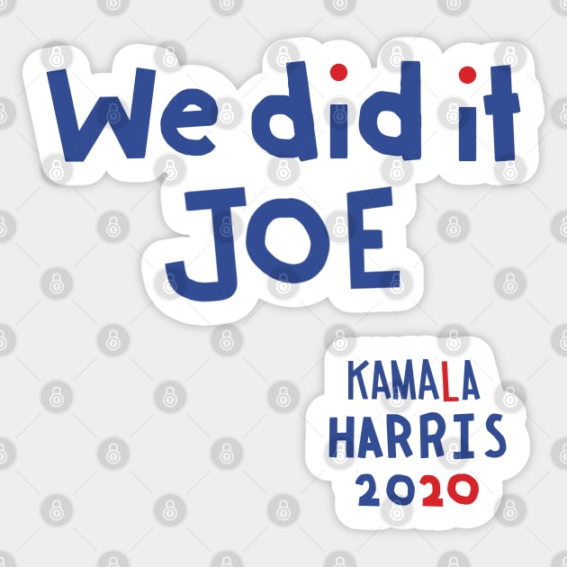 we did joe