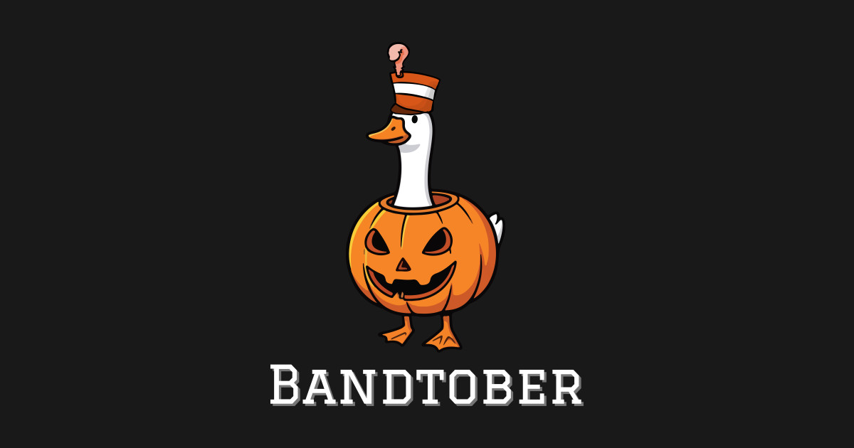 Orange Bandtober Shirt – Funny Marching Band Halloween Goose Tee ...