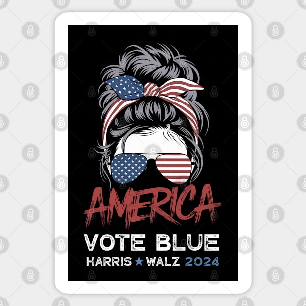 Harris Walz 2024 - Harris Walz 2024 - Sticker | TeePublic
