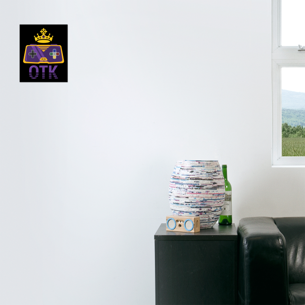 OTK One True King Gaming - Otk - Posters and Art Prints | TeePublic