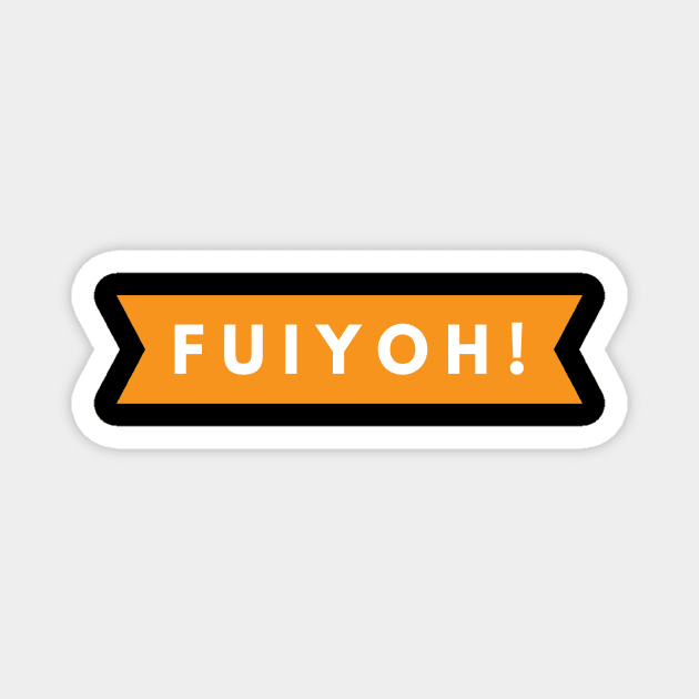 FUIYOH (Uncle Roger orange) - Uncle Roger - Magnet | TeePublic