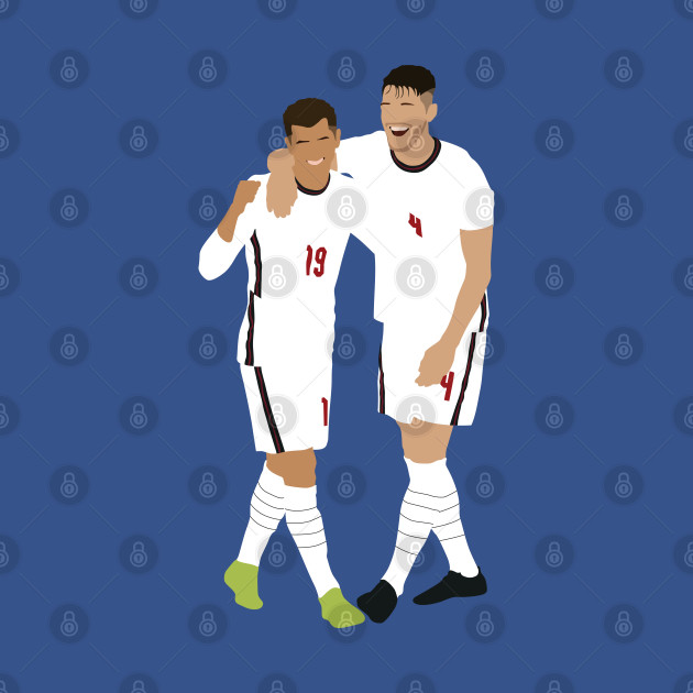 Mason Mount Declan Rice England Midfield Duo - Mason Mount Declan Rice ...