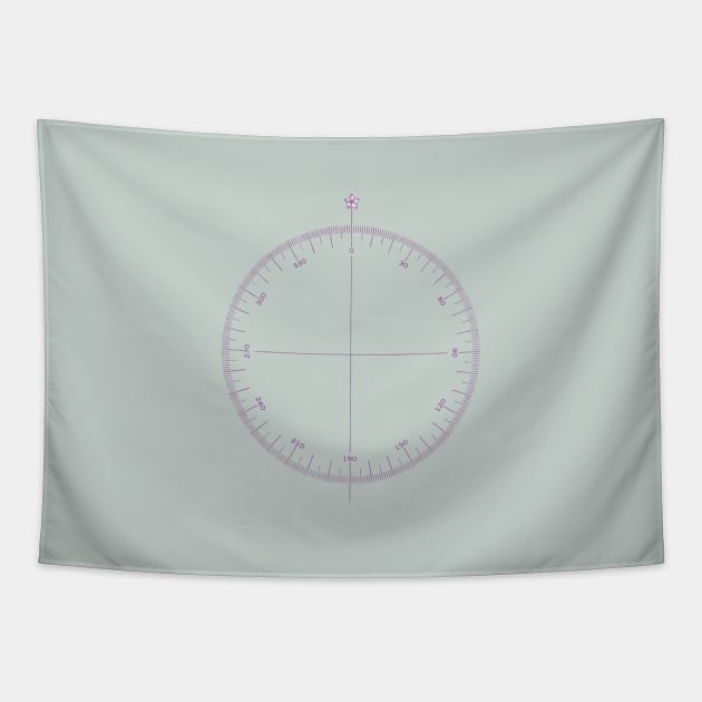 Sectional Chart Compass Rose - Compass Symbol - Tapestry | TeePublic