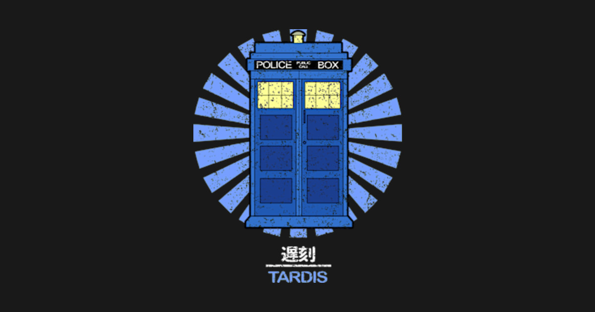 Tardis Retro Vintage - Tardis - T-Shirt | TeePublic