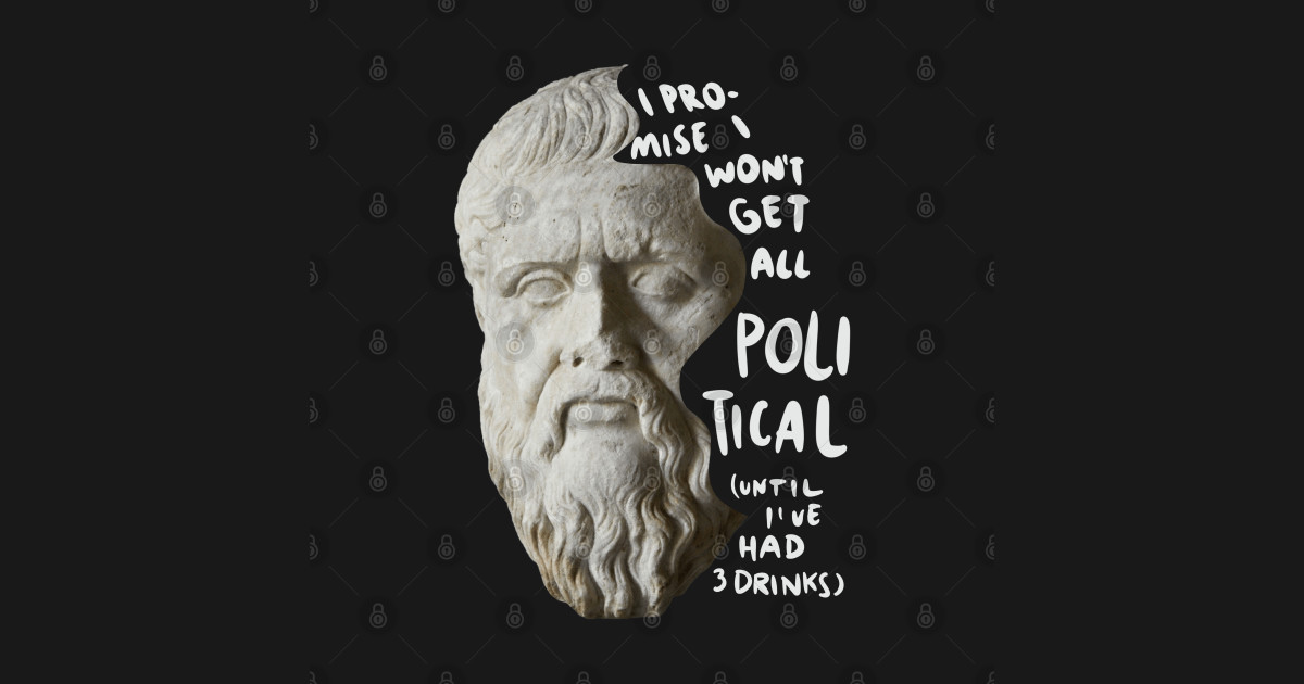 Plato Socrates Philosophy Quote Philosopher Greek Statue Vaporwave ...