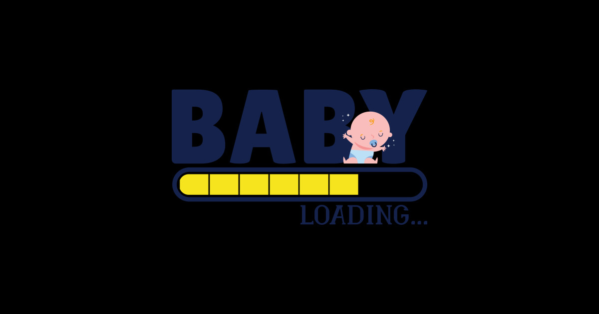 Baby loading - Baby Loading - Sticker | TeePublic