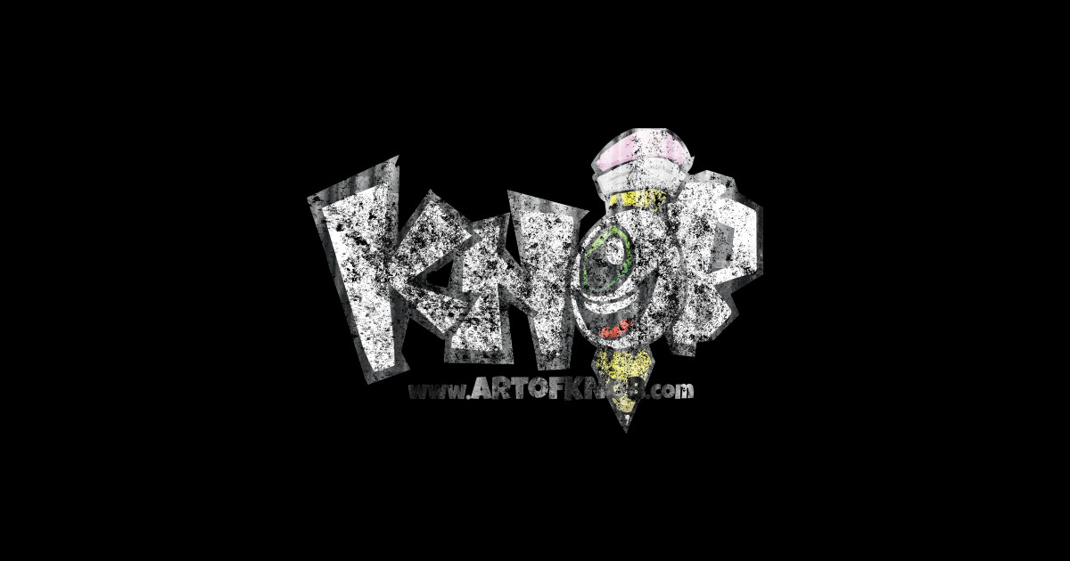 Art of Knob logo - Comics - Sticker | TeePublic