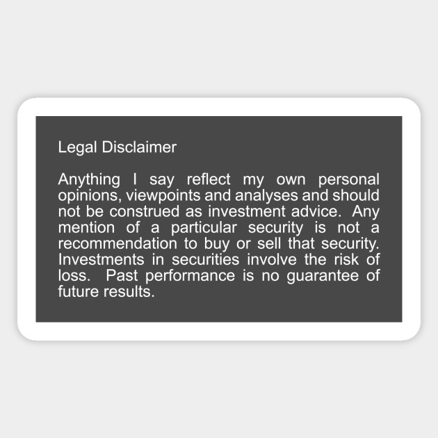 Legal Disclaimer - Legal Disclaimer - Sticker | TeePublic