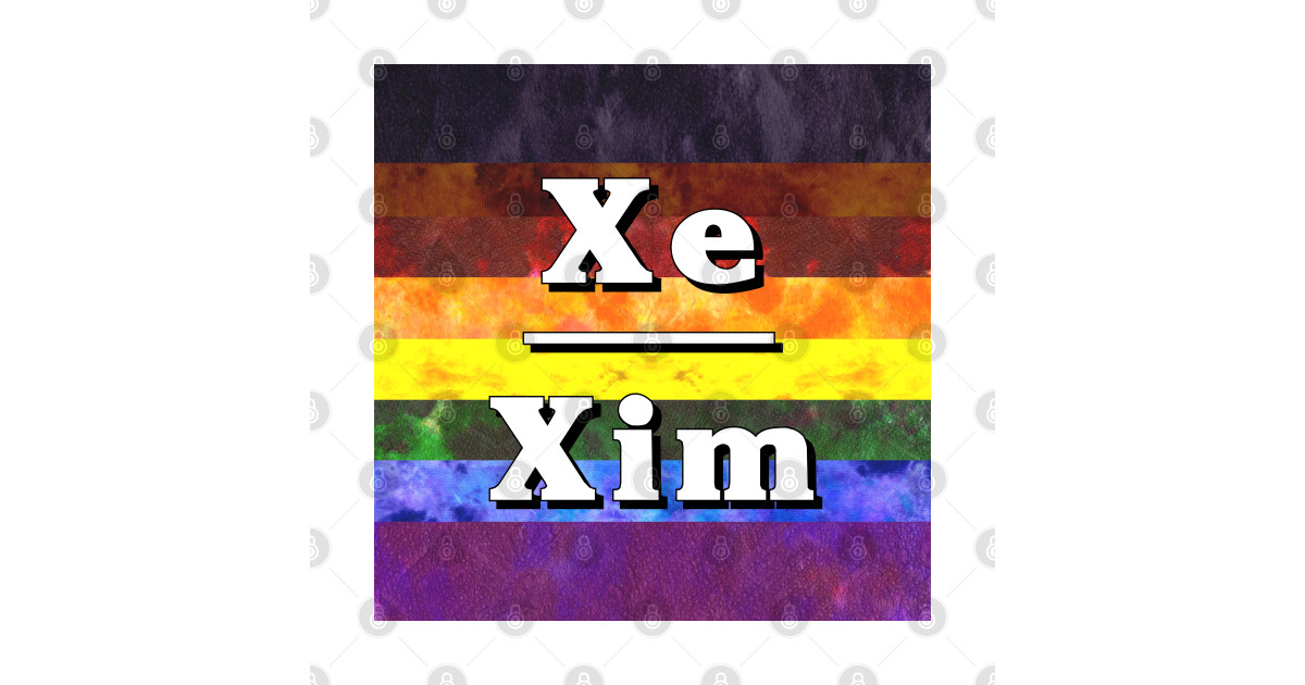 Xe-Xim Pronouns: Inclusive - Inclusive Pride - T-Shirt | TeePublic