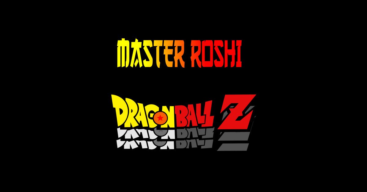 MASTER ROSHI MERCH VTG FAN ART - Master Roshi Merch Vtg - Sticker ...