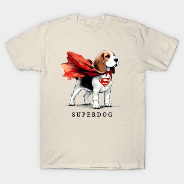 SUPERDOG - Beagle - Beagle Superhero - T-Shirt | TeePublic