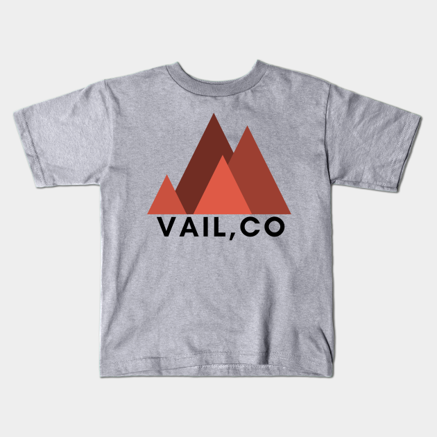 Vail, CO - Vail Colorado - Kids T-Shirt | TeePublic